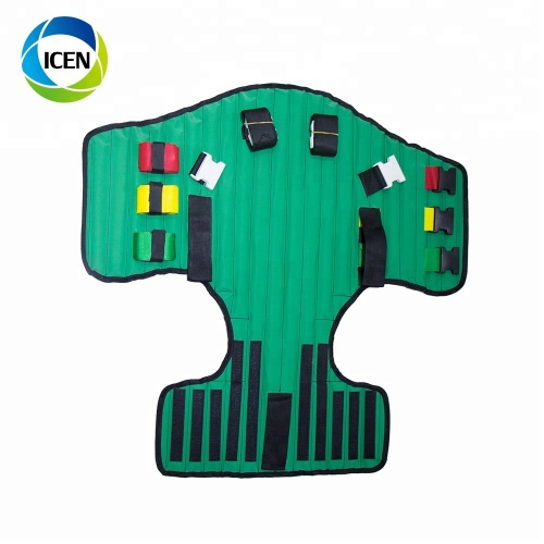 Green stretcher rescue kit torso splint lifesaving chest and back fixed ...