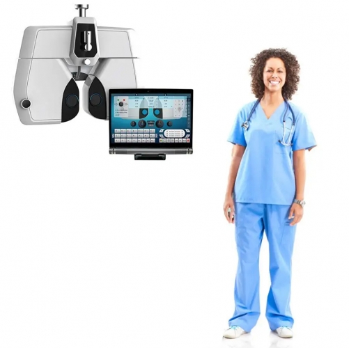 IN-DVT-1000 China Hot Sale Auto Phoropter Optometry Digital Foropter ...